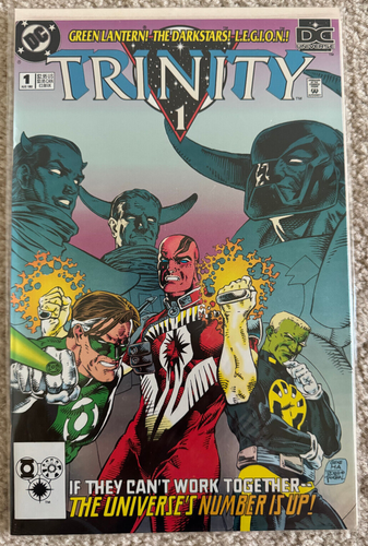 Trinity #1 DC Comics August 1993 Green Lantern Darkstars LEGION Vtg Hal ...