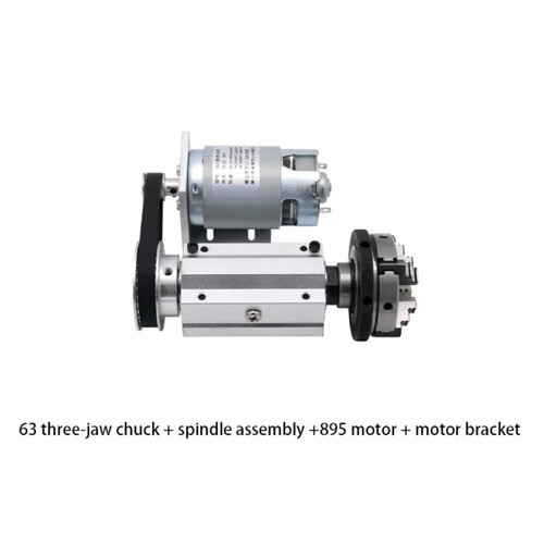 50/63 Micro Lathe Woodworking Beading Machine Spindle Assembly Rotary ...