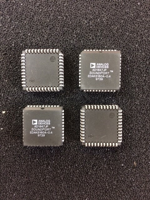 AD1847JP AD IC Serial-Port 16-Bit Soundport Stereo Codec 44PLCC SMD 2 ...