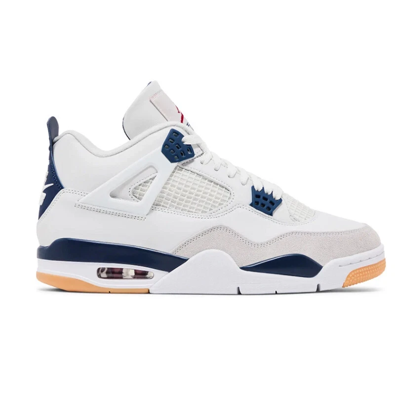Nike SB X Air Jordan 4 Mid Retro 'Navy' Jordan Ⅳ AJ4 Men's DR5415-100 ...