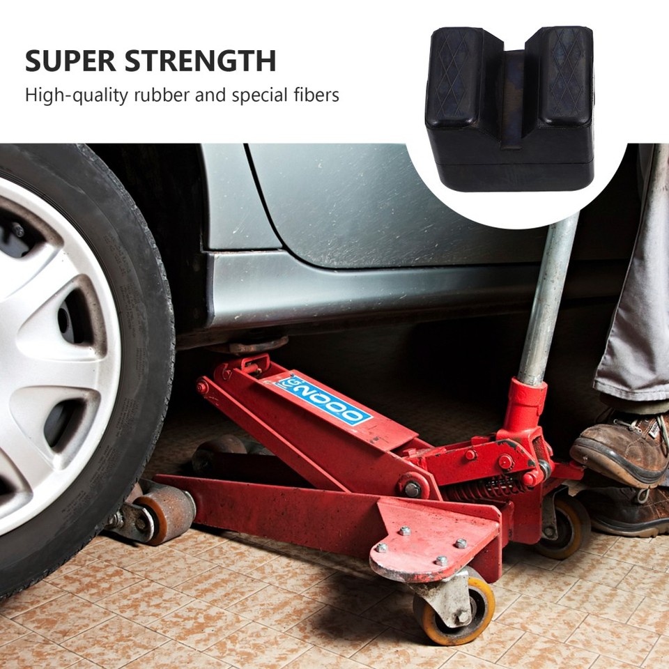 4Pcs Car Jack Rubber Pad Pinch Welds Protector Silicon Jack Pads Car ...