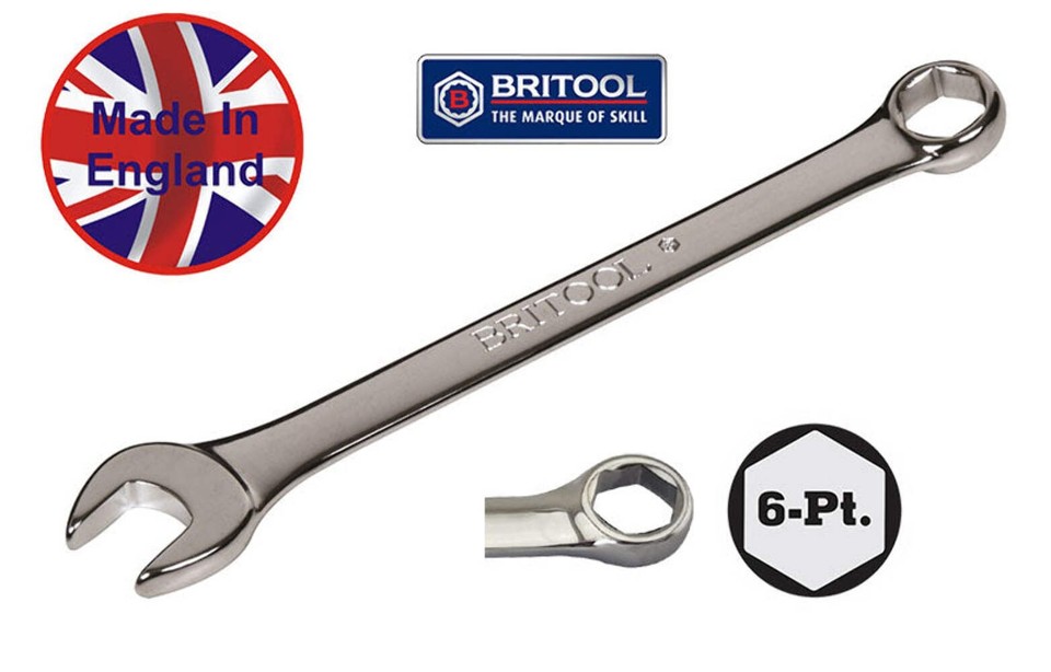Britool England Metric Combination Spanner / Wrench Series With Hex ...