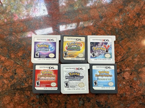 Nintendo 3DS/DS Pokémon Game Bundle