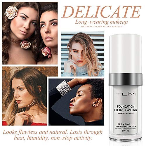 2X TLM Pro Classic Colour Changing Foundation Magic Flawless Concealer ...