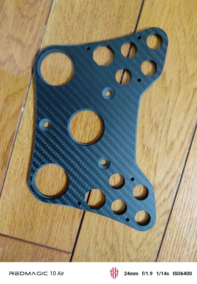 Pokornyi Engineering Rally Button Plate – Carbon Fiber Plate Only | eBay