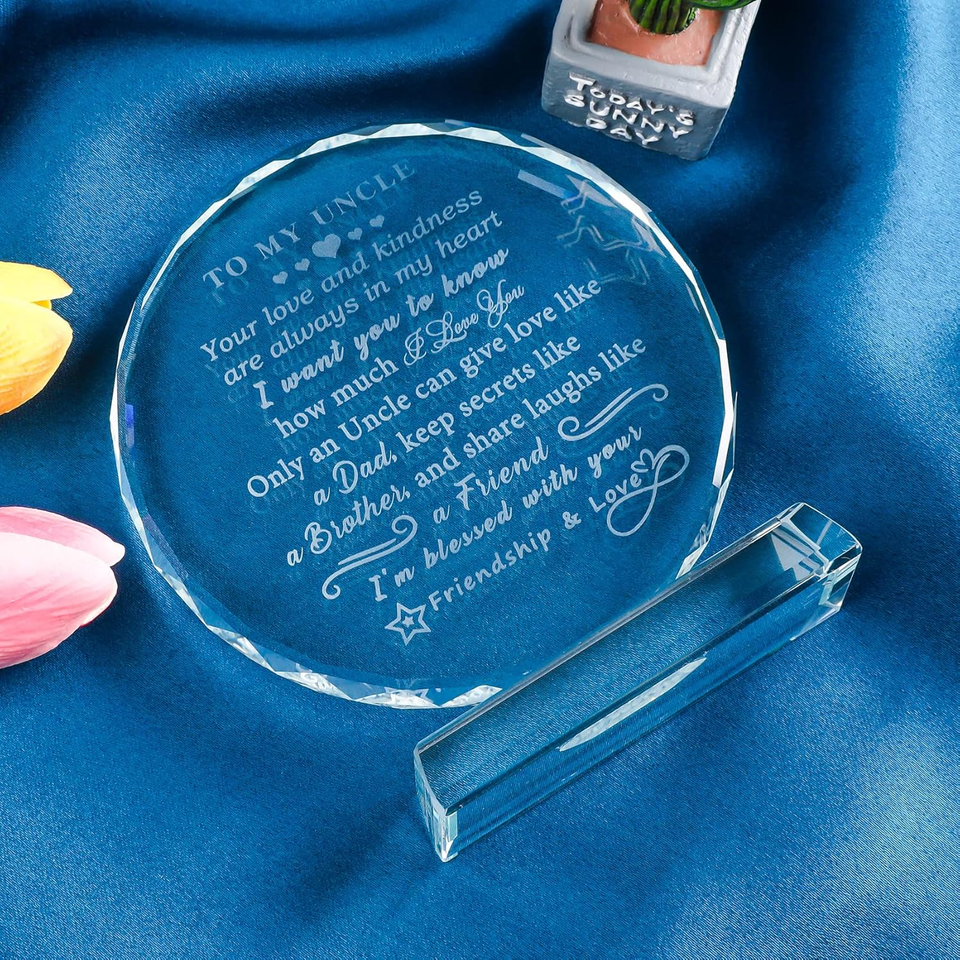 Gifts for Uncle from Niece Nephew to My Uncle Keepsakes Presents for ...