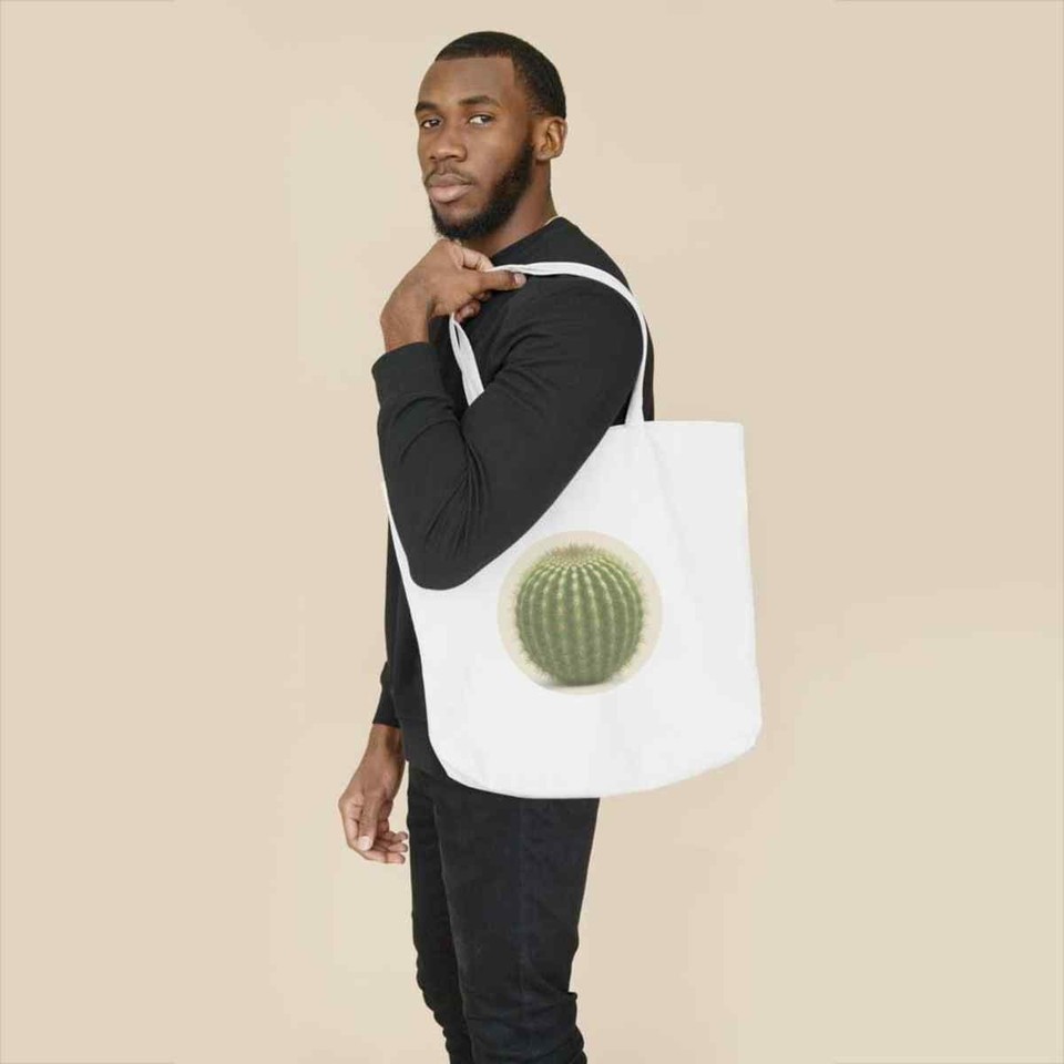 'Round Cactus' Tote Shopping Bag For Life (BG00082046) | eBay