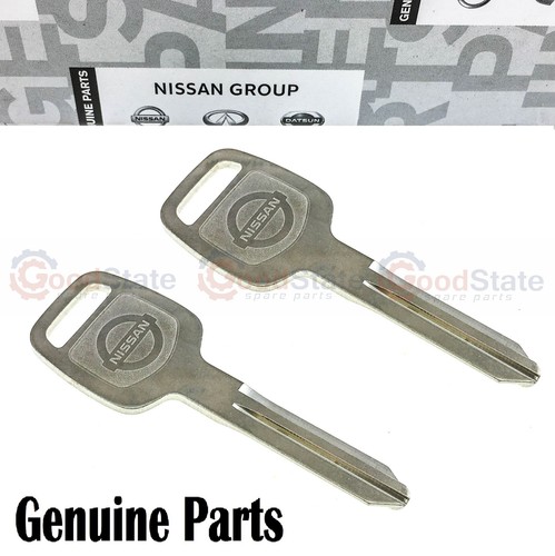 GENUINE Nissan 200SX Silvia S15 Pathfinder R50 WX Uncut Blank Key x2 ...