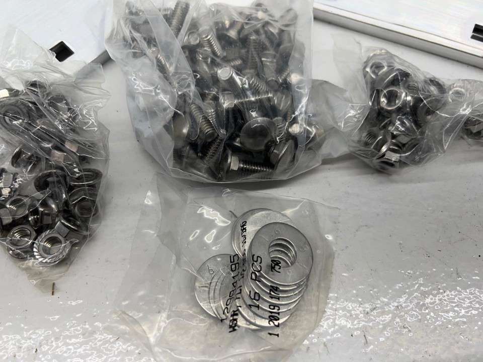 Lot of 4 B-Line 9A-6006W/SS6 Cable Tray Splice Plate 1/2"Bolt 1/4 ...