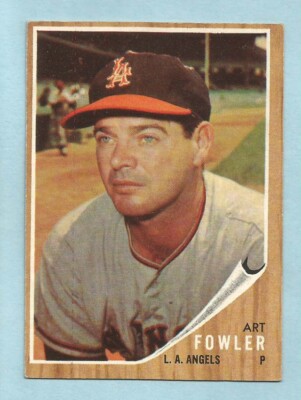 1962 Topps Baseball Art Fowler #128 Los Angeles Angels EX/MT **3 | eBay