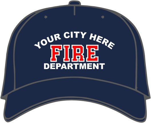 Custom Fire Department Baseball Hat (5 Color Options) | eBay