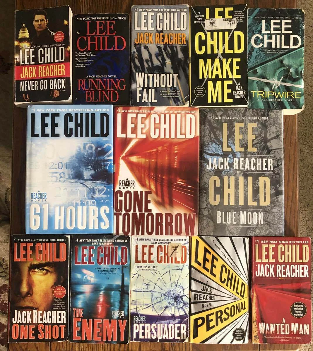 All Jack Reacher Books