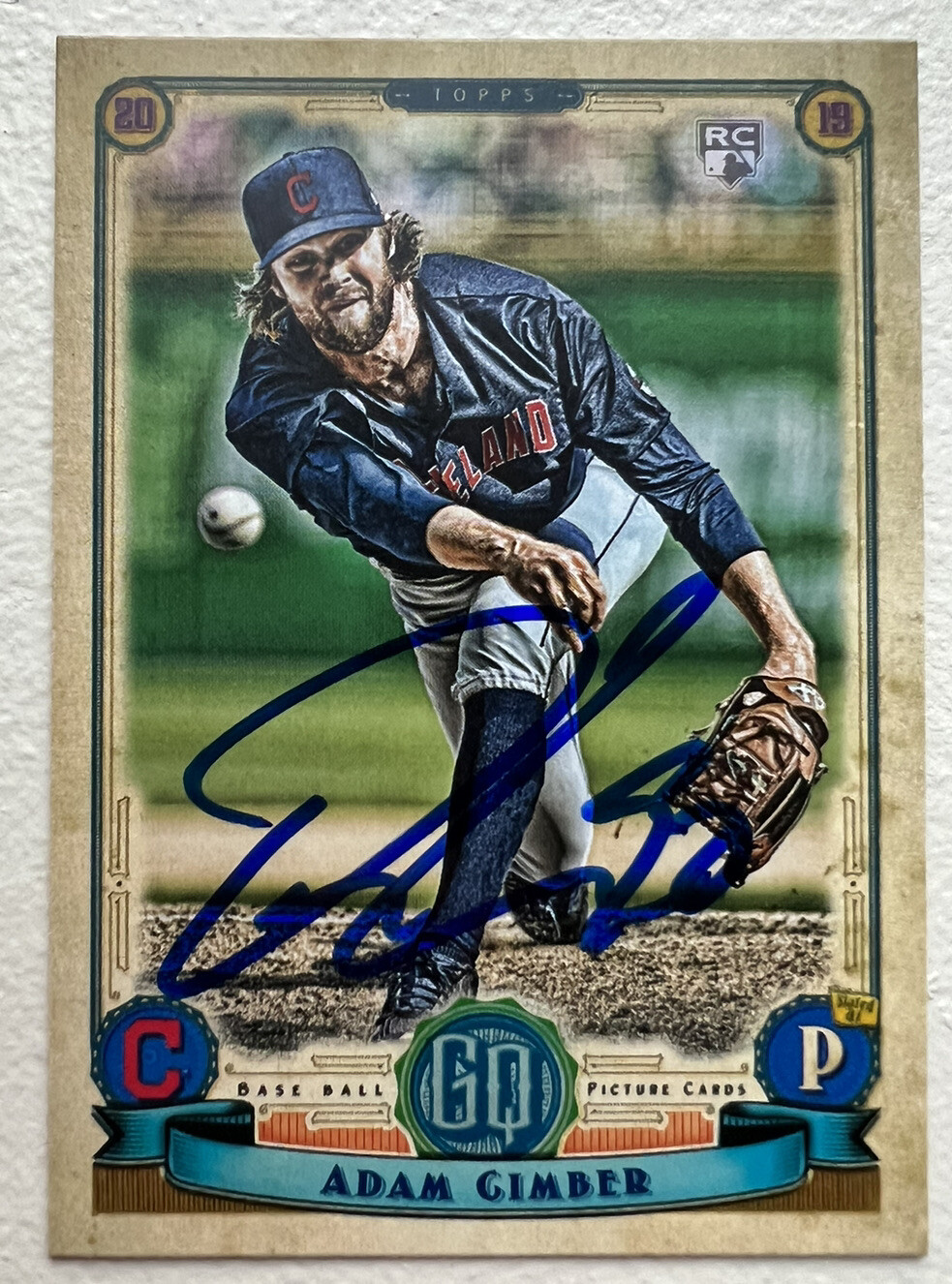 Adam Cimber Signed 2019 Gypsy Queen Card #183 Rookie RC Blue Jays | eBay