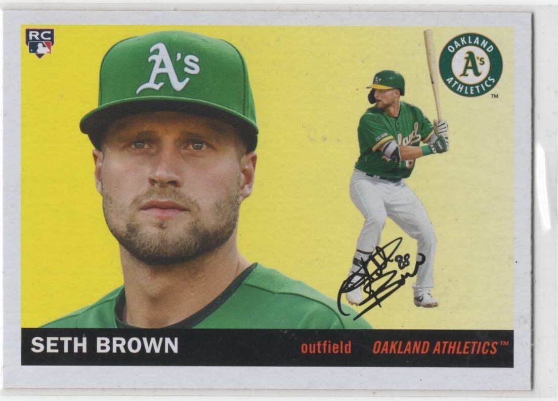 2020 Topps Seth Brown Rookie | eBay