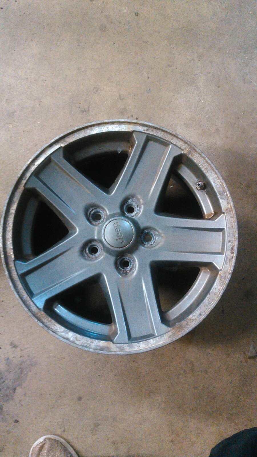 2005 2006 JEEP LIBERTY 16" Aluminum Wheel Rim WIDE SPOKE GRAY | eBay