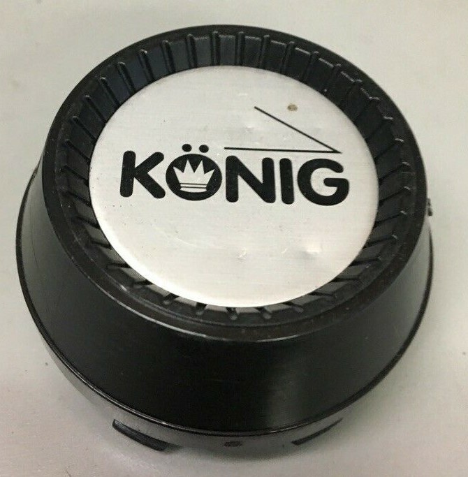 KONIG CENTER HUB CAP BLACK L030B | eBay