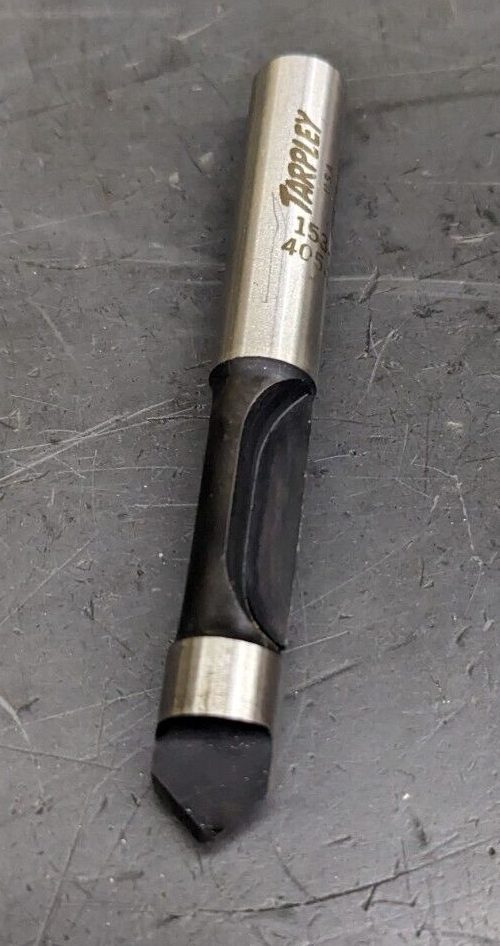 Tarpley Carbide Tipped Combination Panel Pilot Router Bit 3/8 CD Drill ...