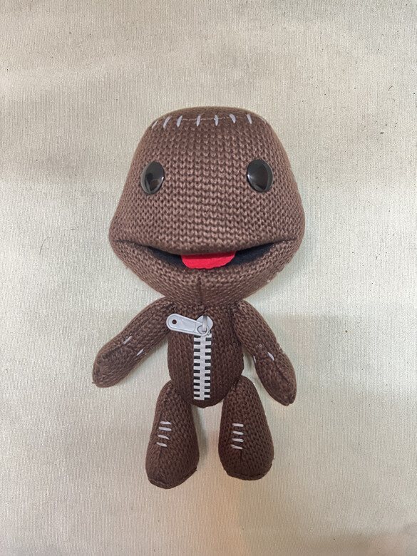 2010 Little Big Planet Plush Rare Happy Sackboy 25CM Collectible Plush ...