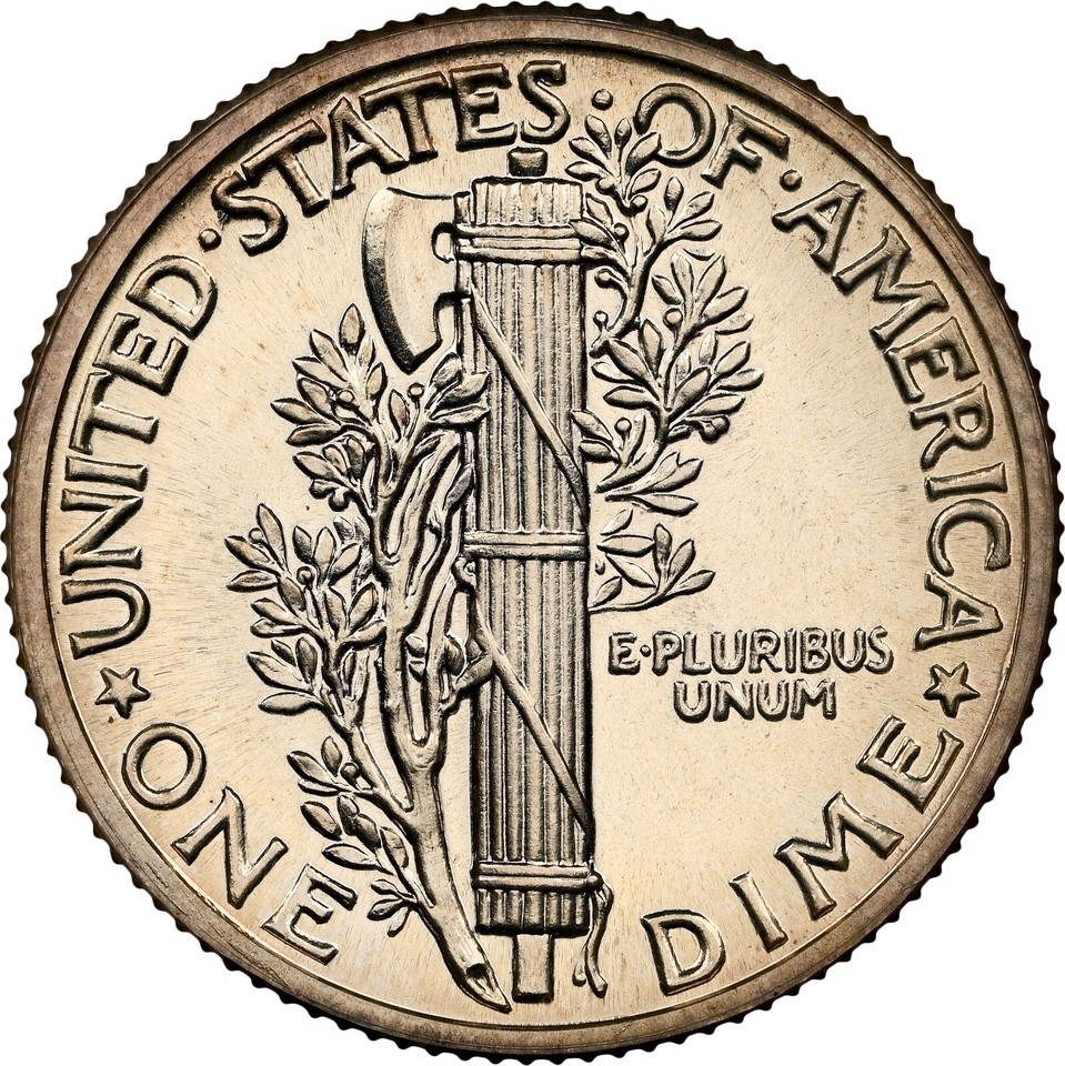 1942 Mercury Dime NGC PF 67+ - Stunning & Brilliant Amber-Champagne ...