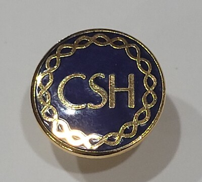 CSH Cold Spring Harbor Laboratory Lapel Pin Double Strand Helix DNA ...