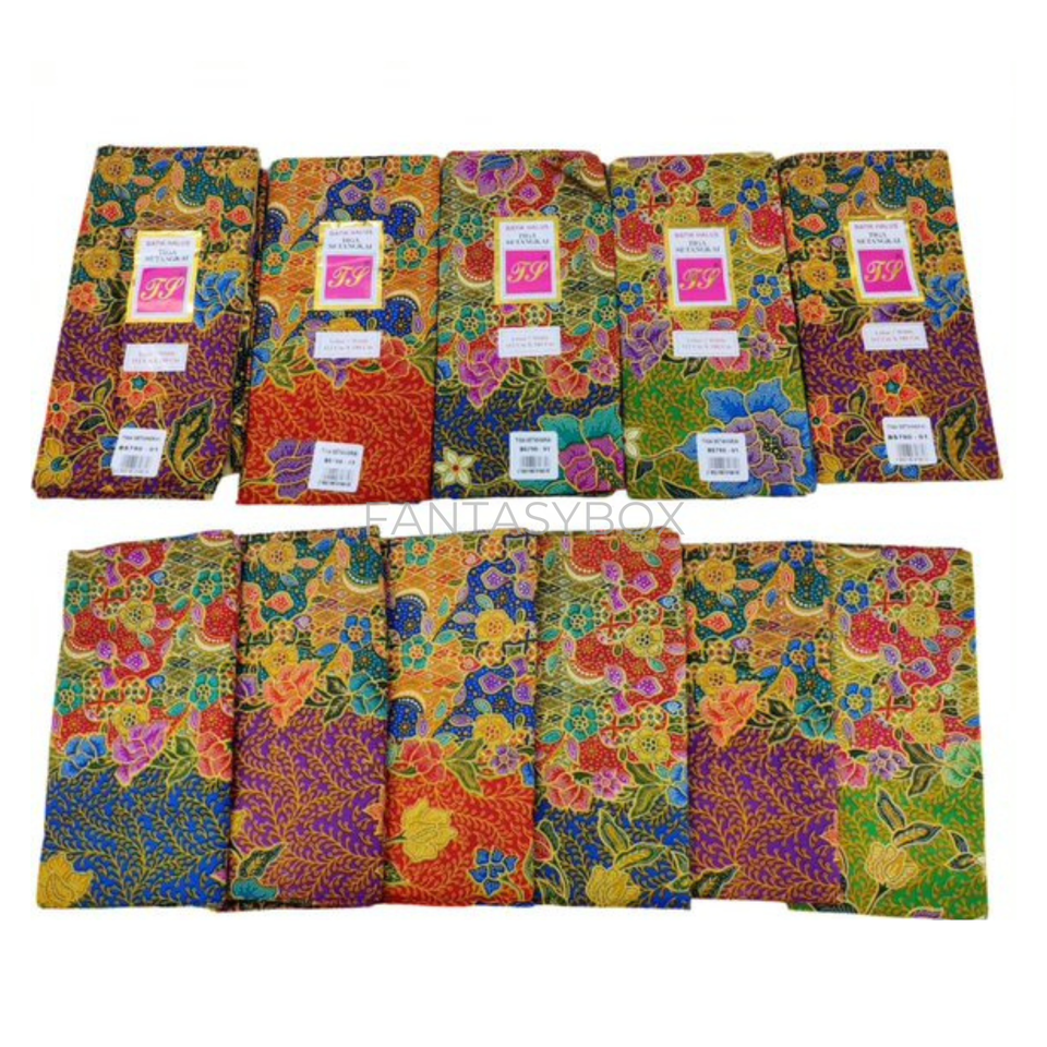 1 x Malay Sarong Batik Traditional Summer Lower Garment Random Color ...