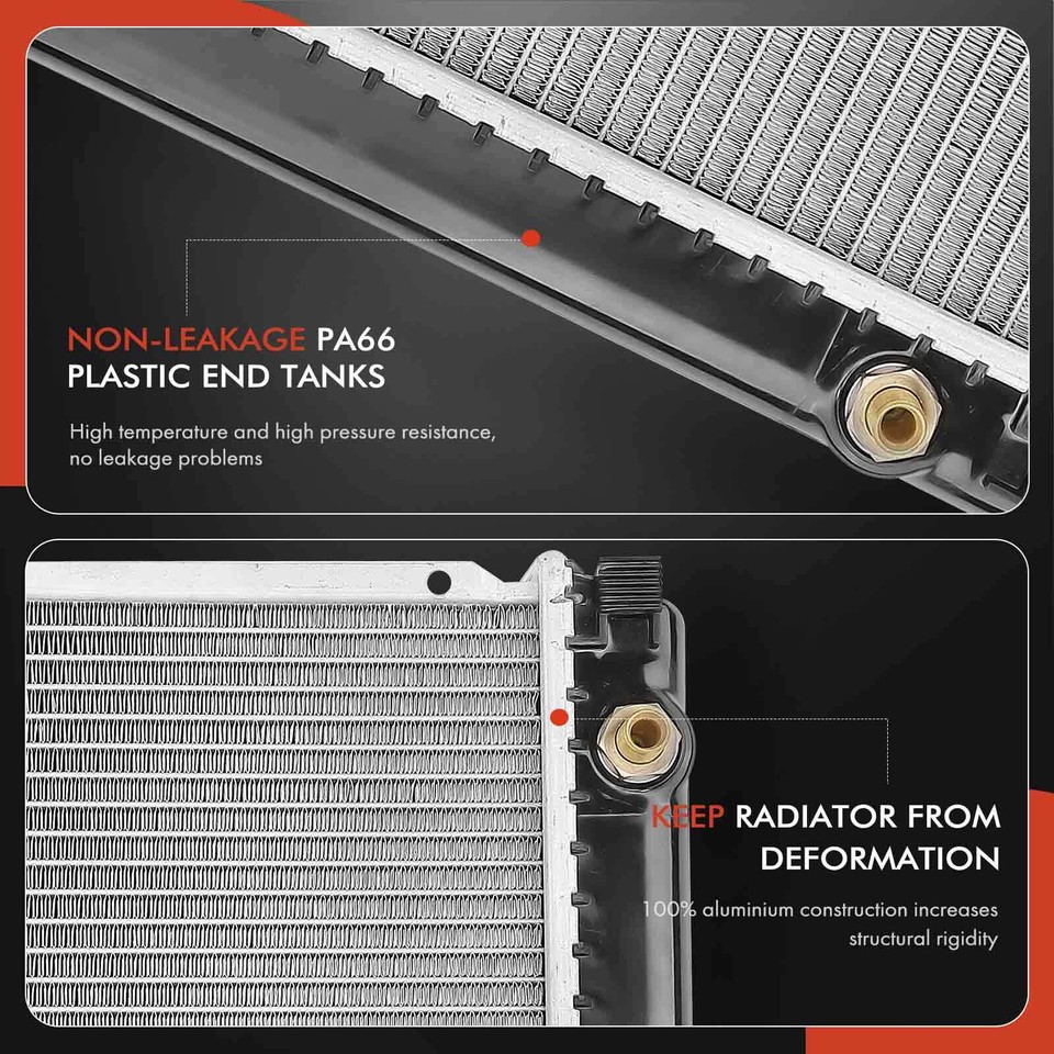 Radiator & Cooling Fan Assembly Kit for Mercedes-Benz W124 300E 300CE ...