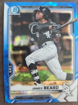 James Beard 2021 Bowman Chrome Sapphire Mint | eBay