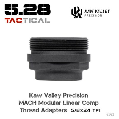 Kaw Valley Precision MACH Modular Linear Comp Thread Adapters - 5/8 x ...