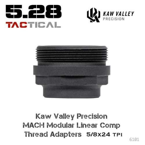 Kaw Valley Precision MACH Modular Linear Comp Thread Adapters - 5/8 x ...