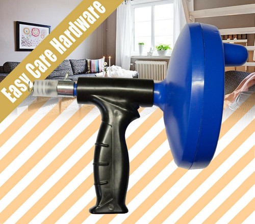 Sink Pipe Drain block Cleaner Unblocker Auger Unblock Plunger 7.5m ...