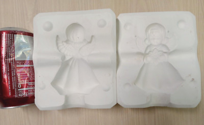 Wilsons 134 4.5" T Angel Girl Slip Casting Ceramic Molds Christmas 702 ...