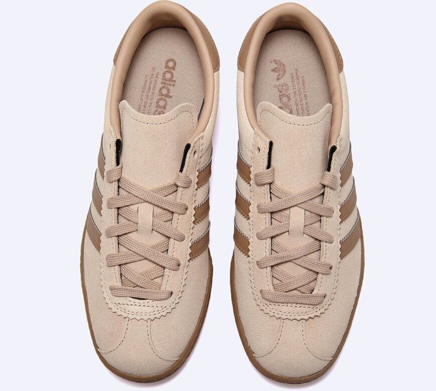 adidas Originals STADT MEN'S SHOES SUEDE GUM JI1886 BROEN CAMEL CASUAL ...