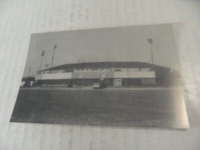 7A-125 STADIUM POSTCARD MUNICIPAL STADIUM HOME OF THE CLASS A WATERLOO ...