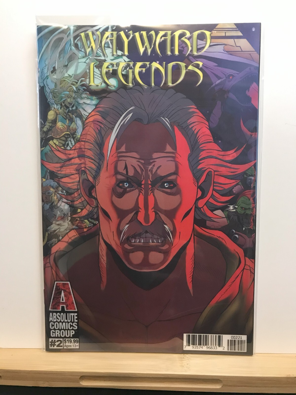 WAYWARD LEGENDS #2 - SIGNED Benny Powell - LENTICULAR Variant - RED ...