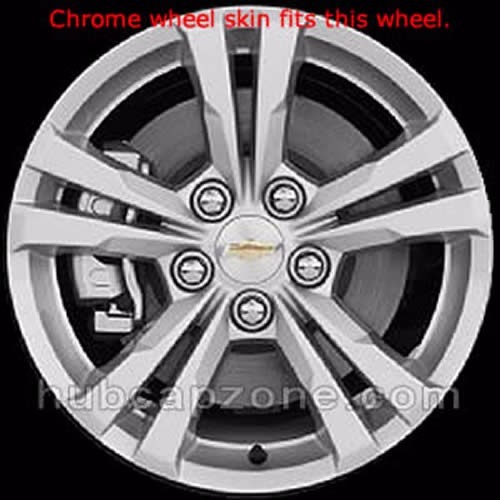 2015-2016 Black Chevy Equinox Wheel Skins Hubcaps 17" Chevrolet Wheel ...