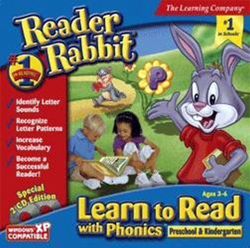Reader Rabbit: I Can Read! With Phonics PC MAC CD kids learn words ...