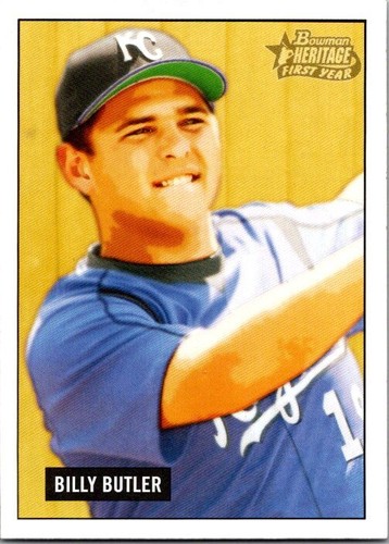 2005 Bowman Heritage Billy Butler FY, RC 226 Kansas City Royals | eBay