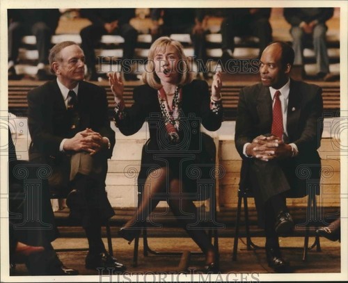 1995 Press Photo Hillary Clinton In New Orleans - noa65086 | eBay