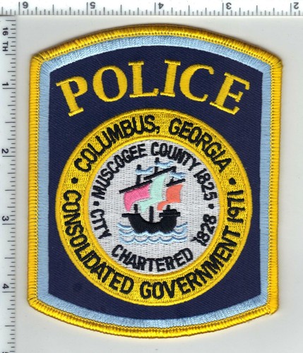 Columbus Police Department (Georgia) Shoulder Patch | eBay