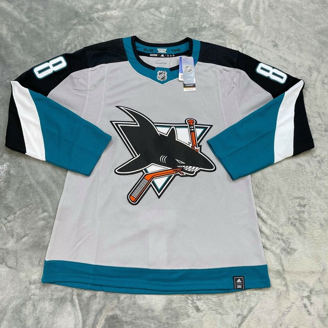 adidas San Jose Sharks Authentic Brent Burns Reverse Retro Jersey 50 ...