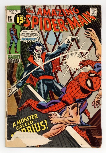 Amazing Spider-Man #101 GD- 1.8 1971 1st app. Morbius | eBay Australia