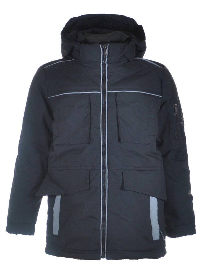 Beverly Hills Polo Club Boys' Reflective Parka Color: black Size: 8 | eBay