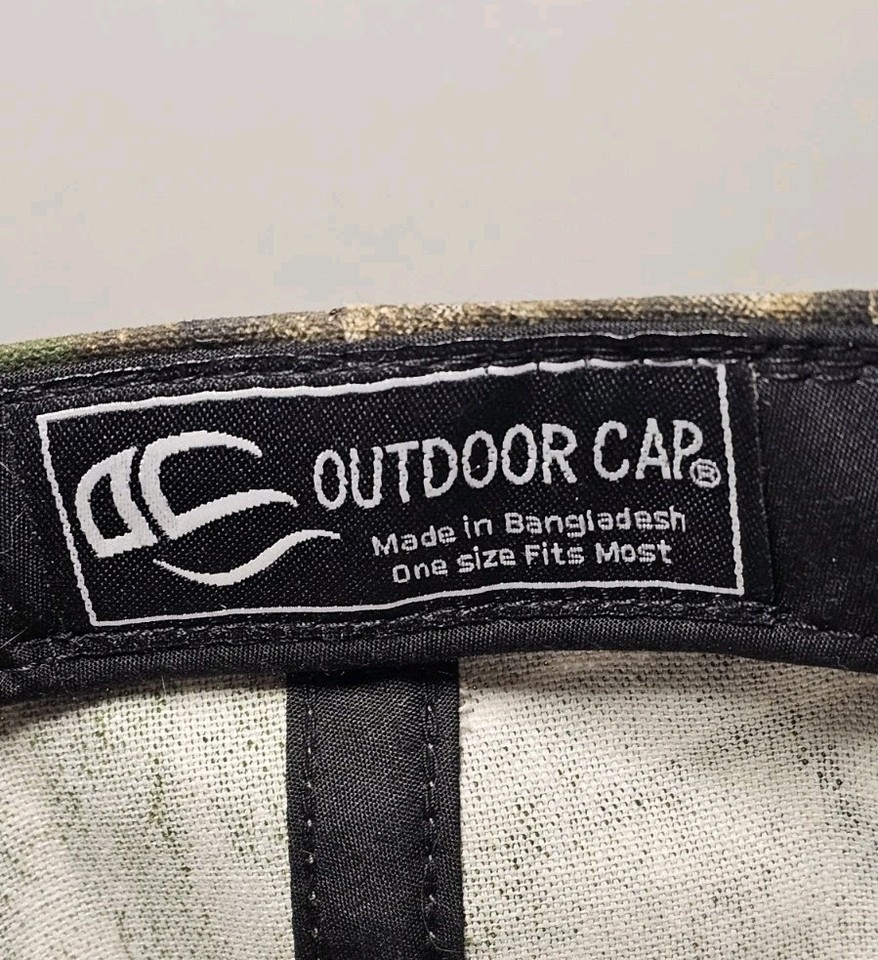 Camouflage Realtree APX Green Hat Vlcro Back OC Blank | eBay