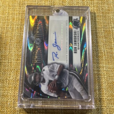 2024 Resurgence Radial Marks Gold Surge Refractor 5/50 Ron Jaworski ...