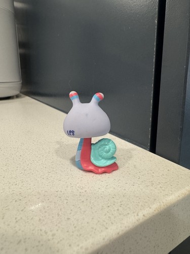 Littlest Pet Shop #1674 Purple Pink And Blue Snail LPS | eBay