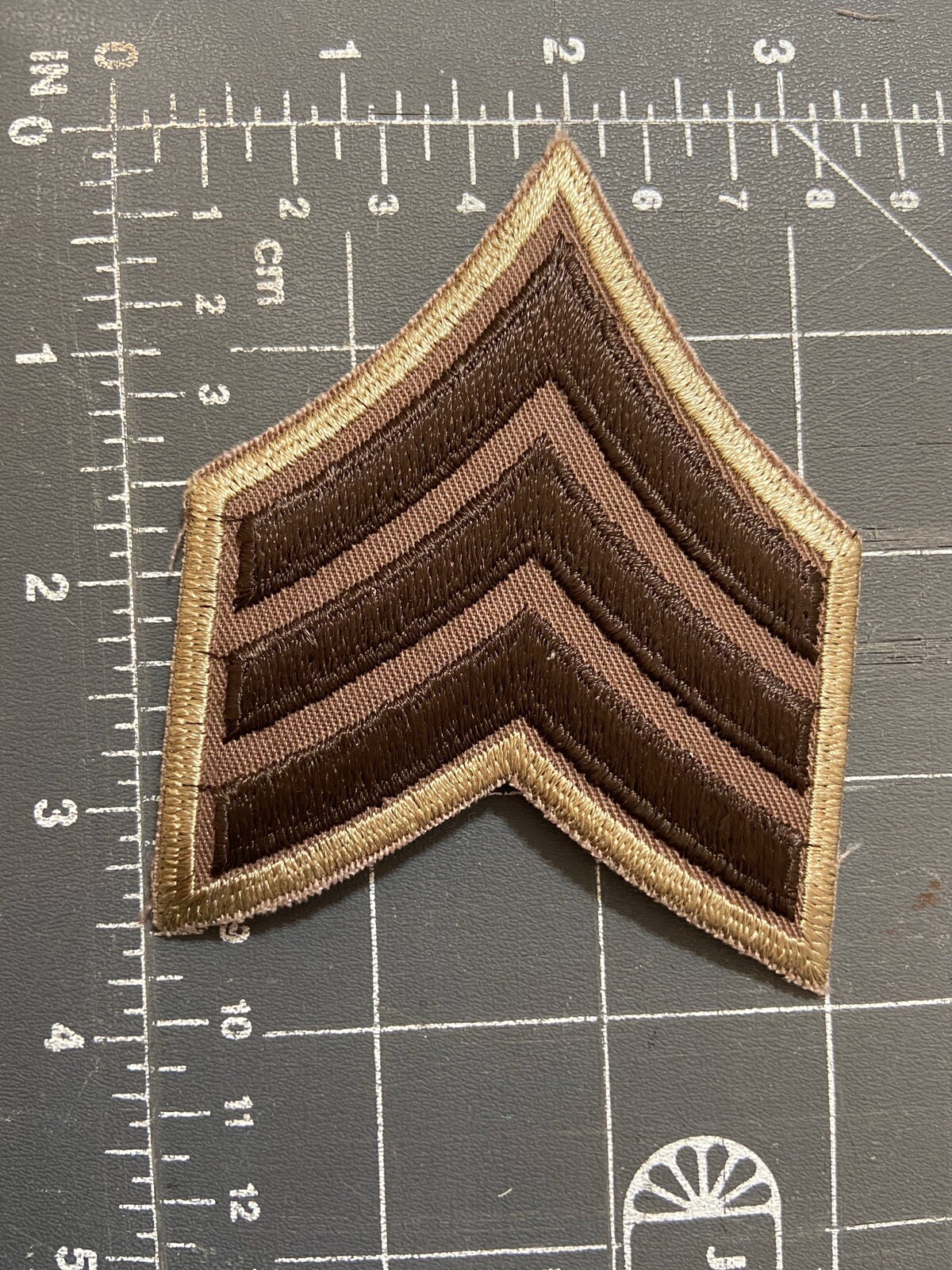 Police Sheriff Security Military Army Sergeant Chevron Patch Sgt Rank ...