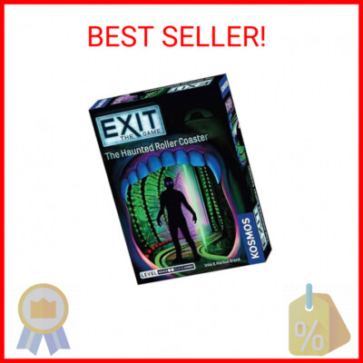 Thames & Kosmos EXIT: The Haunted Roller Coaster Game for 1 to 4 ...