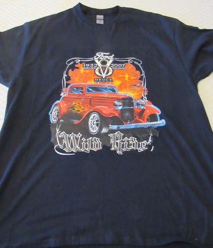 32 Ford Hot Rod Tee Shirt with Minor Decal Imperfection - Men's Size ...