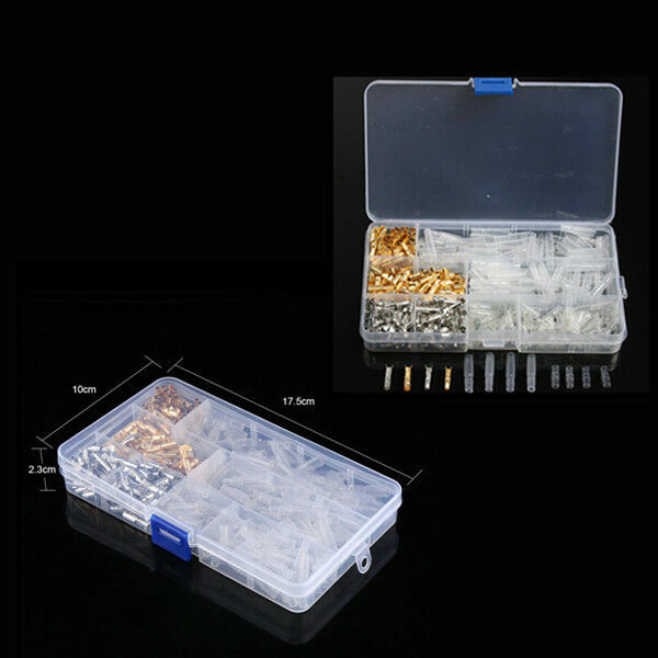 100Pc Motorcycle Wiring Harness Loom Bullet Connector Brass 3.9mm ...