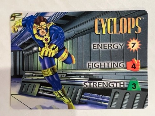Marvel Overpower CYCLOPS Hero 7-4-3 Character Card 1995 NM/M ️ | eBay
